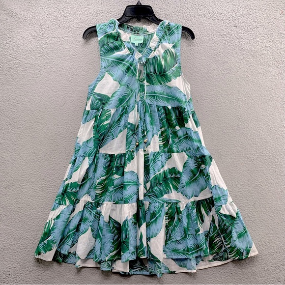 true destinations | Dresses | True Destinations Resort Wear White Green ...